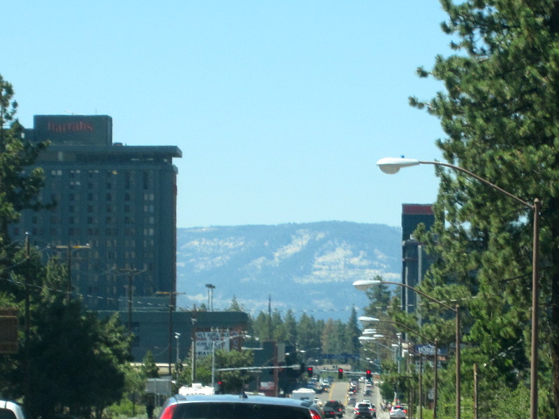 The casinos of State Line, Nevada